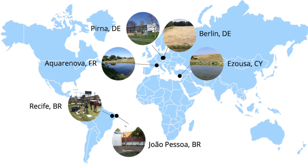 Case studies map – SMART-Control